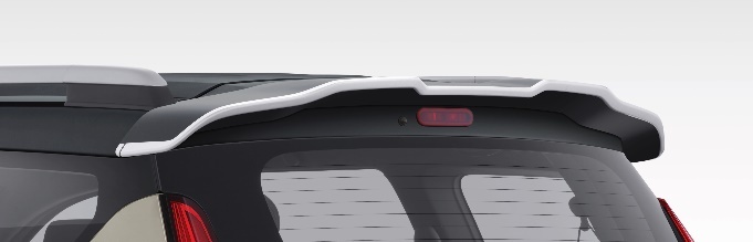 Suzuki New XL7 Hybrid Aksesori REAR UPPER SPOILER | Suzuki Indonesia