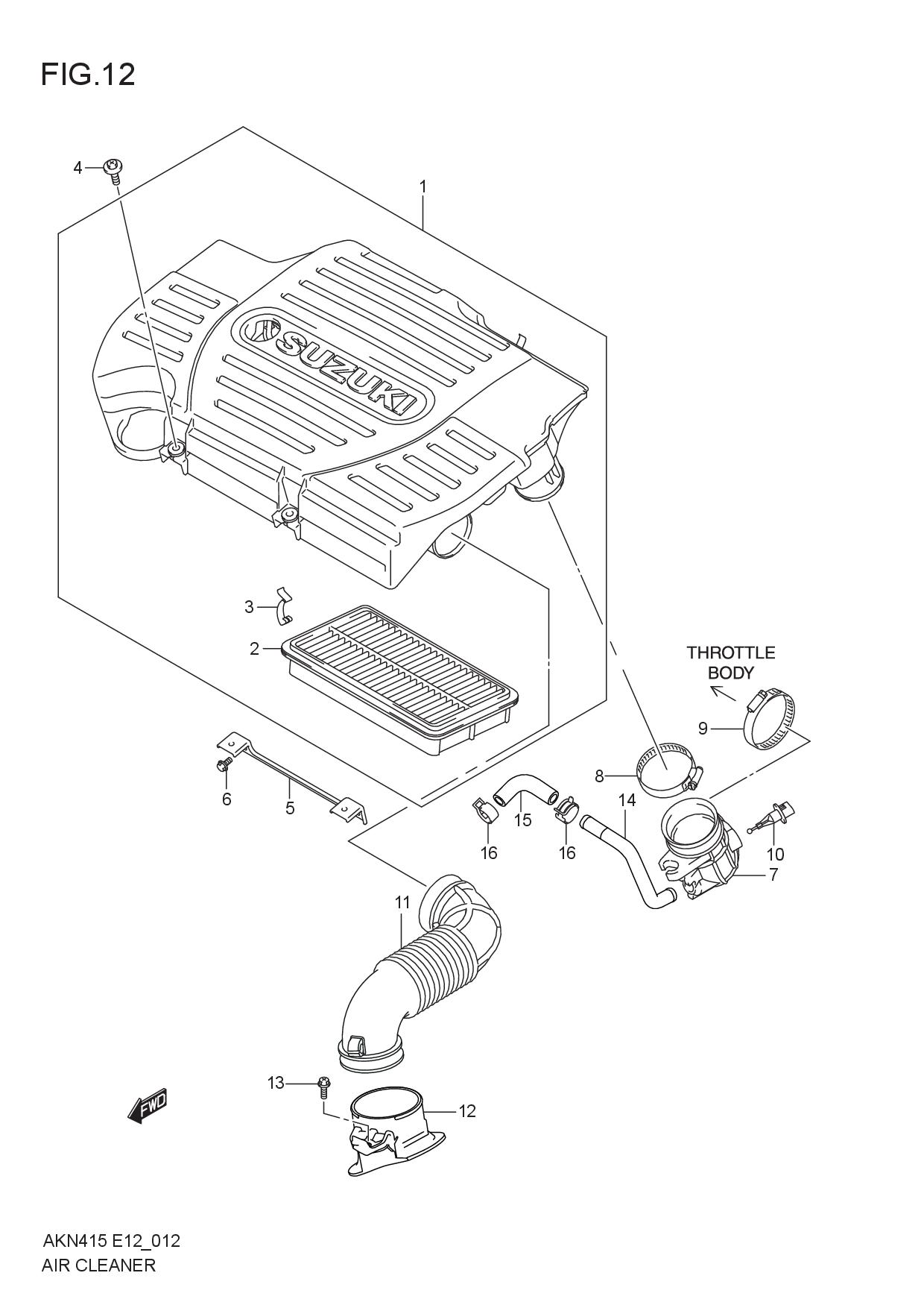 Engine - Suzuki Spare Part | Suzuki Indonesia