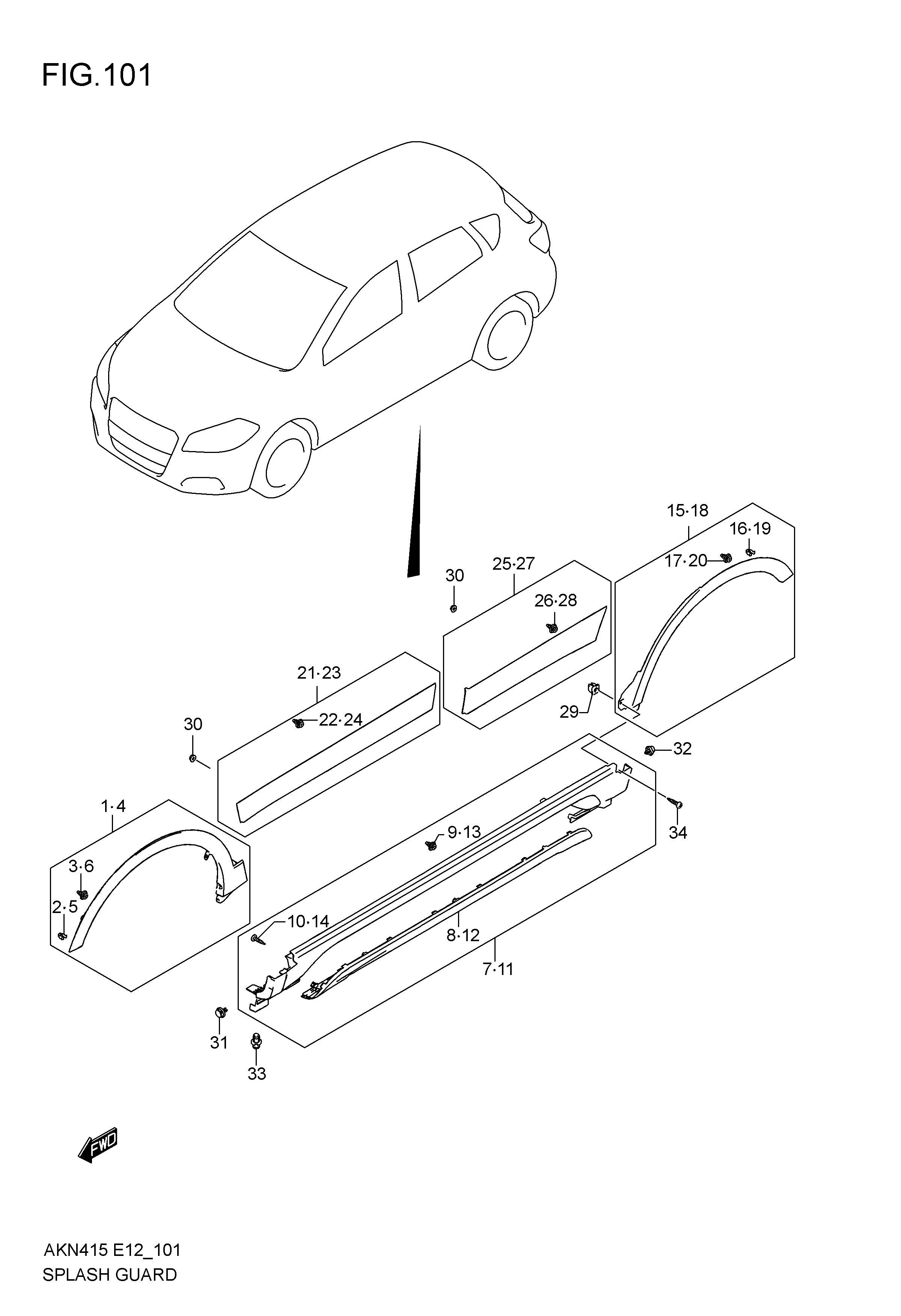 Body - Suzuki Spare Part | Suzuki Indonesia