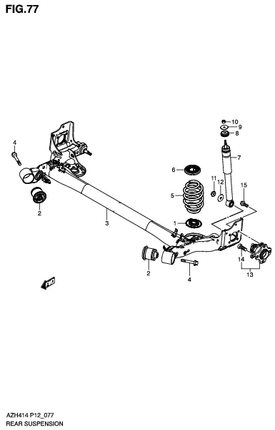 Suspension - Suzuki Spare Part | Suzuki Indonesia