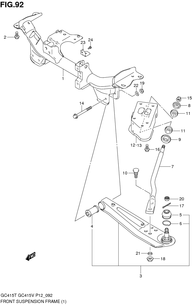 Suspension - Suzuki Spare Part | Suzuki Indonesia