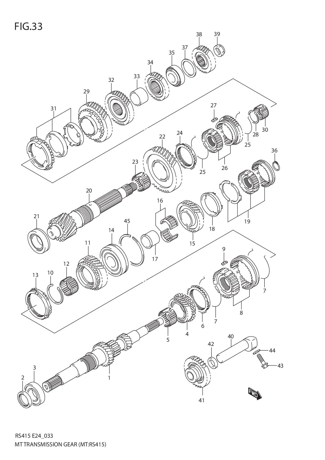 Transmission - Suzuki Spare Part | Suzuki Indonesia