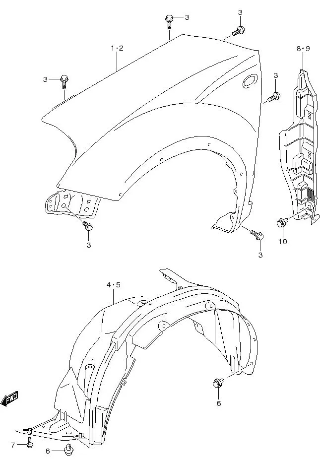 Body - Suzuki Spare Part | Suzuki Indonesia