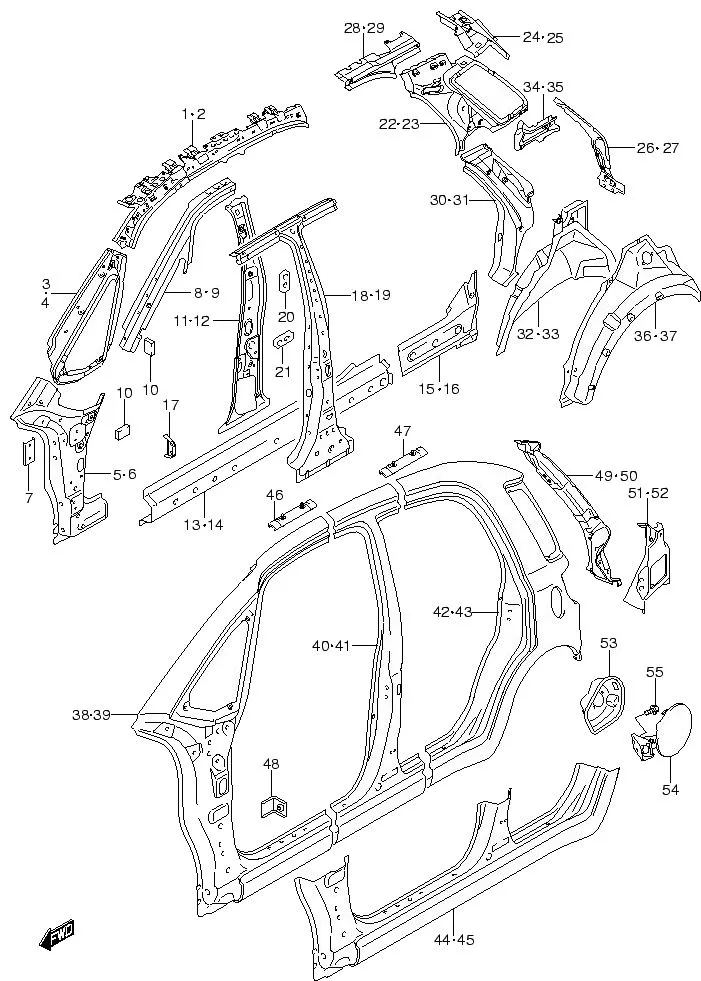 Body - Suzuki Spare Part | Suzuki Indonesia