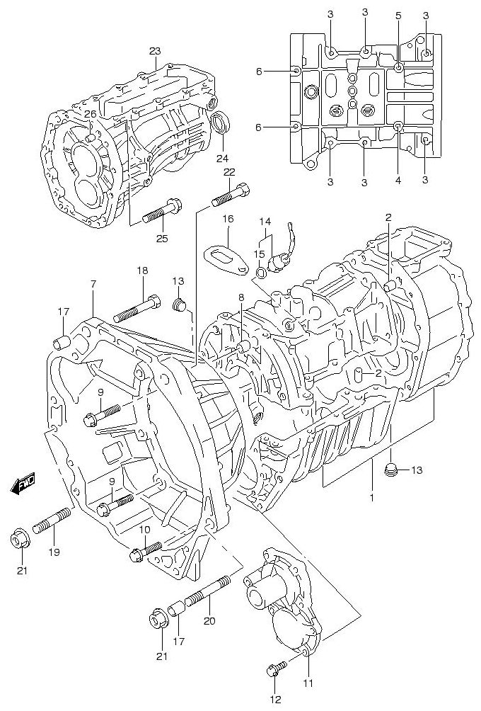 Transmission - Suzuki Spare Part | Suzuki Indonesia