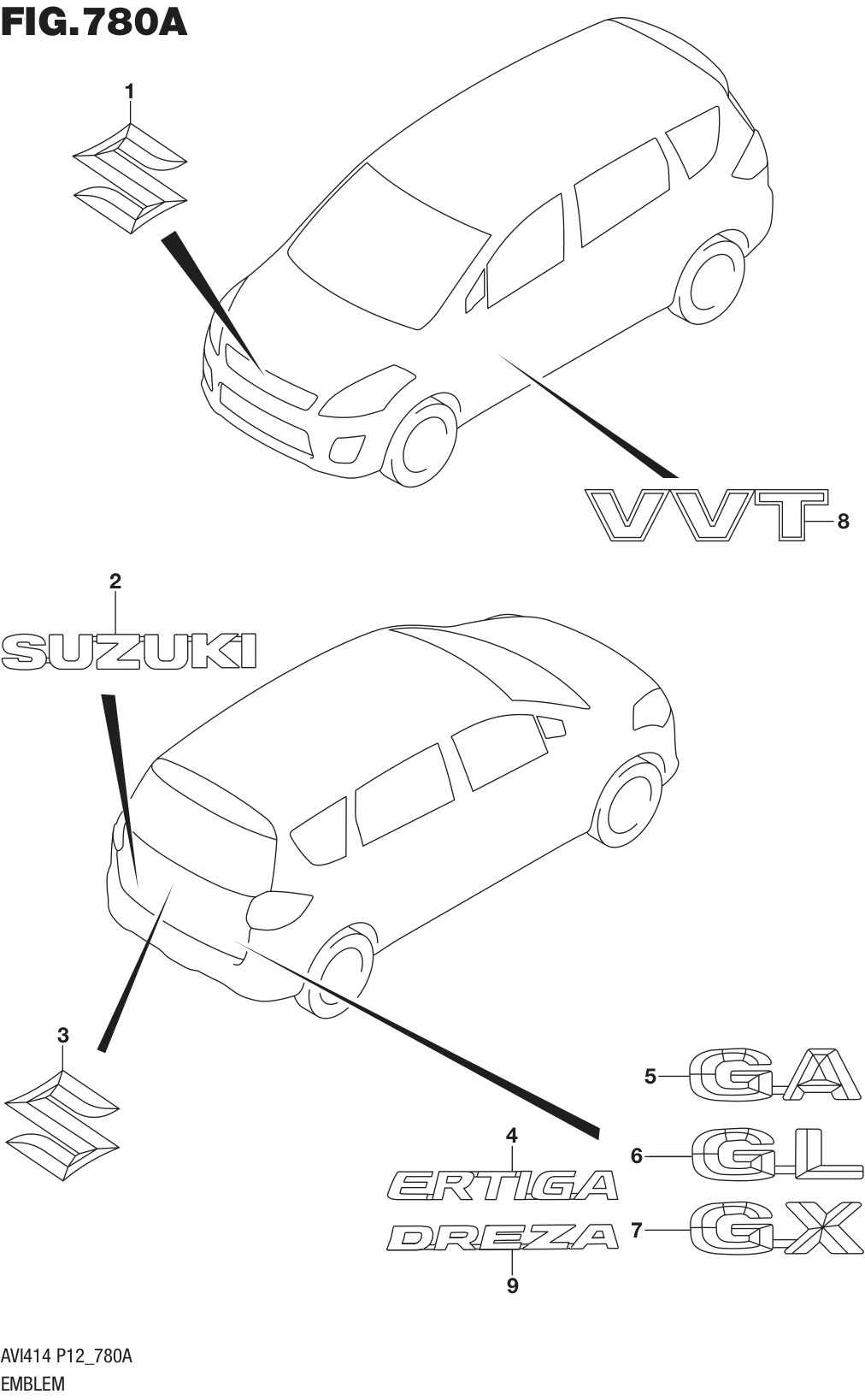 Body - Suzuki Spare Part | Suzuki Indonesia