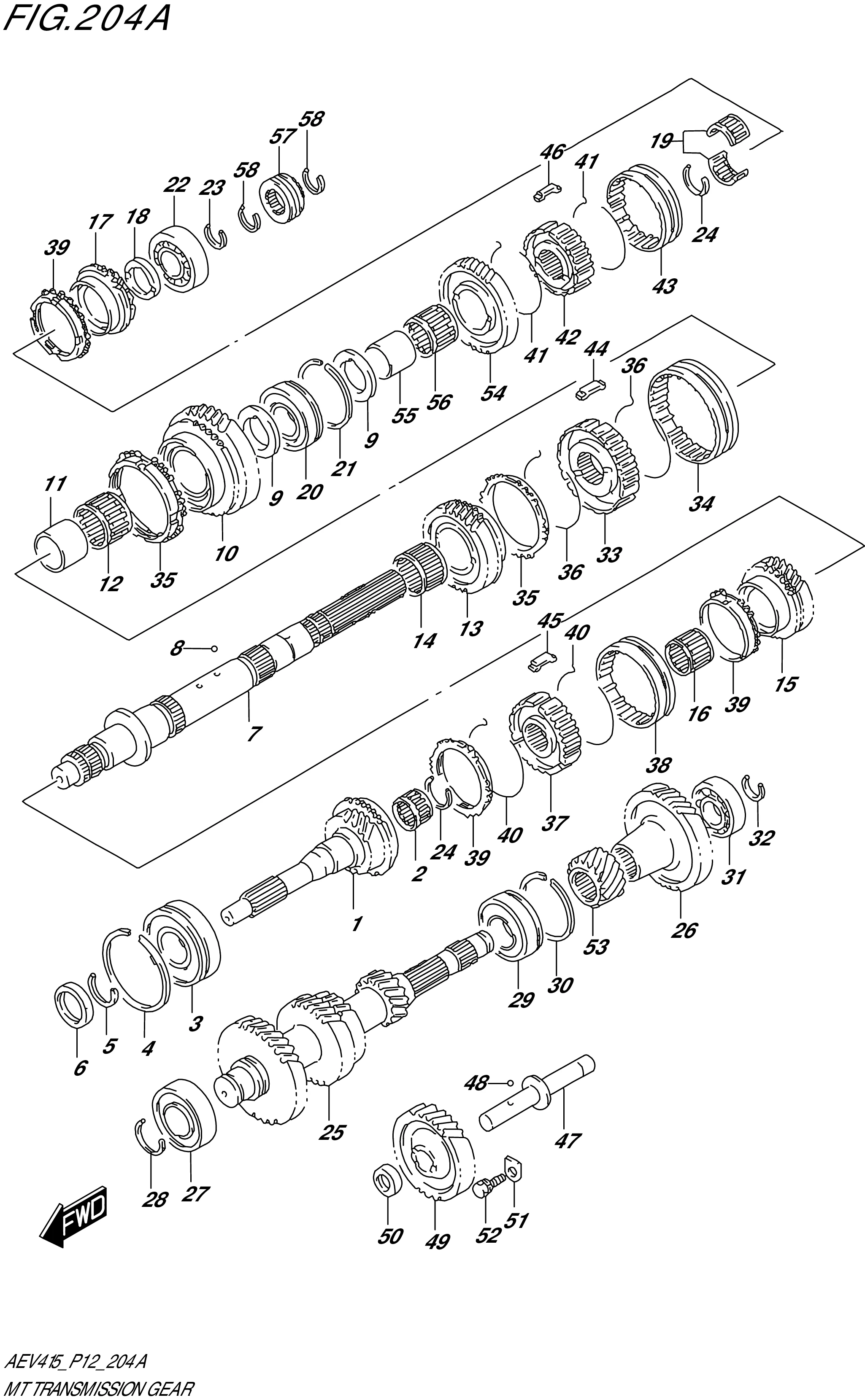 Transmission - Suzuki Spare Part | Suzuki Indonesia