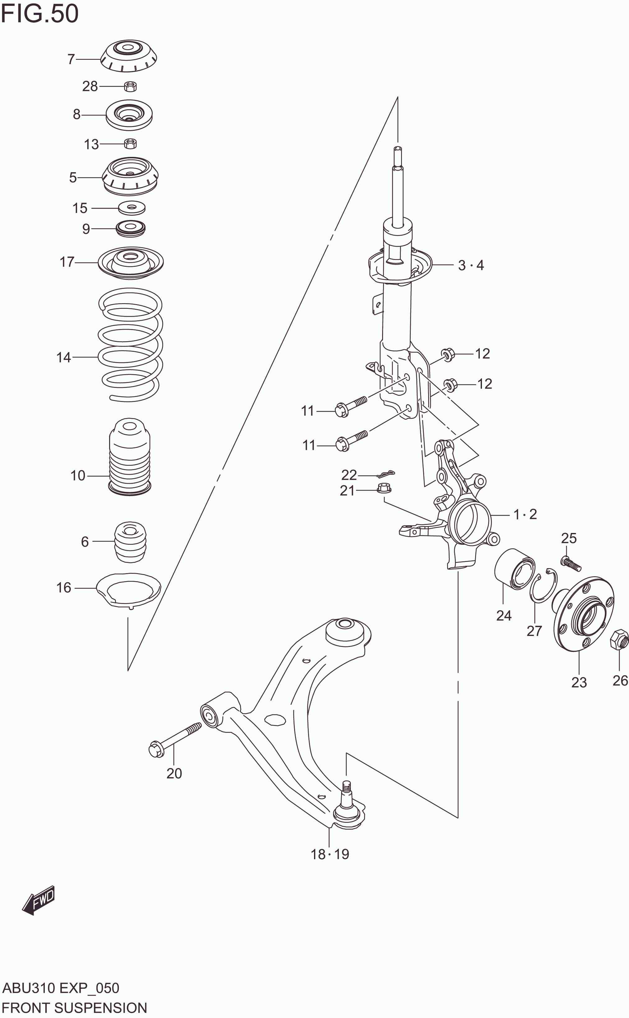 Suspension - Suzuki Spare Part | Suzuki Indonesia