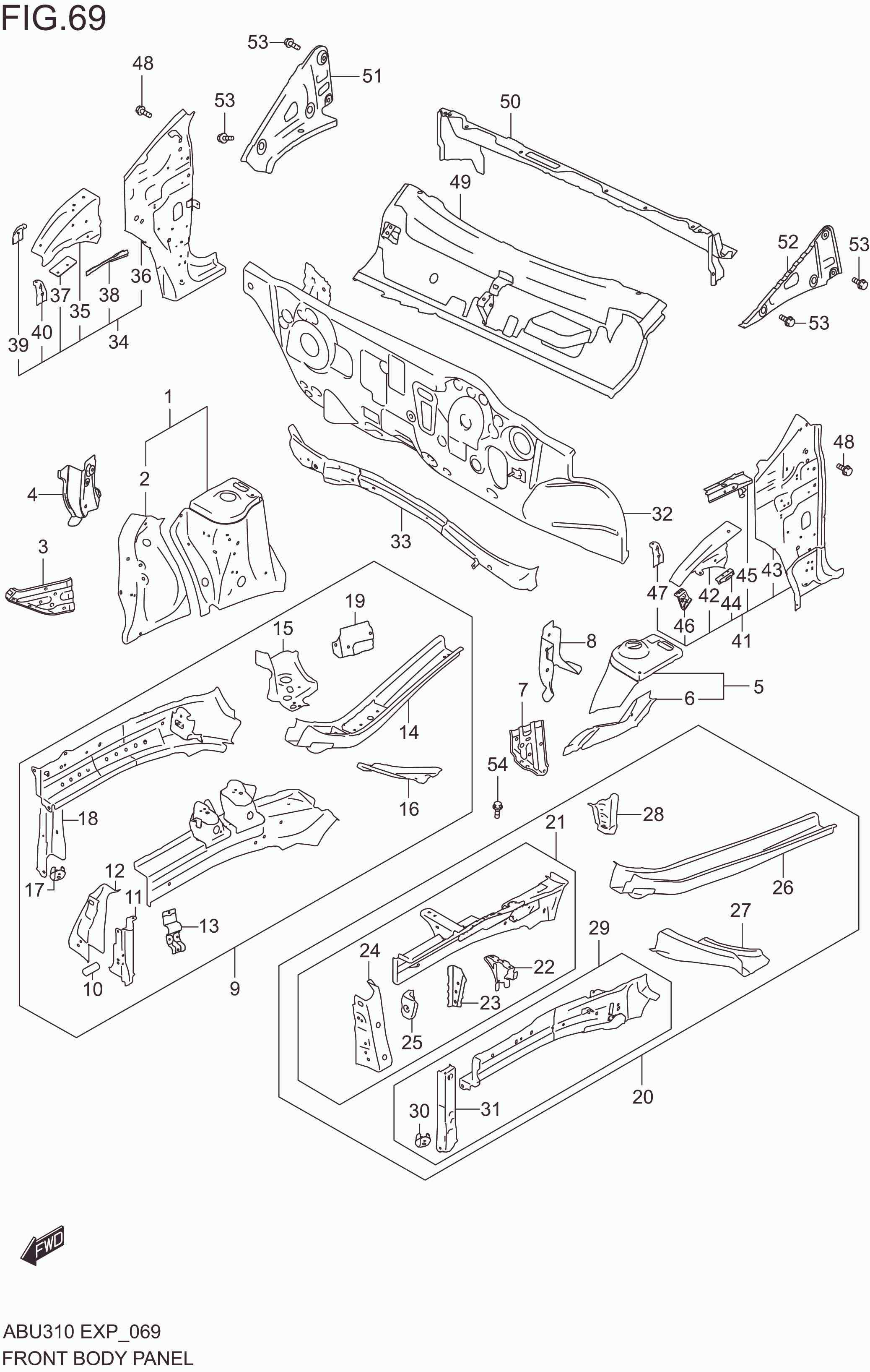 Body - Suzuki Spare Part | Suzuki Indonesia