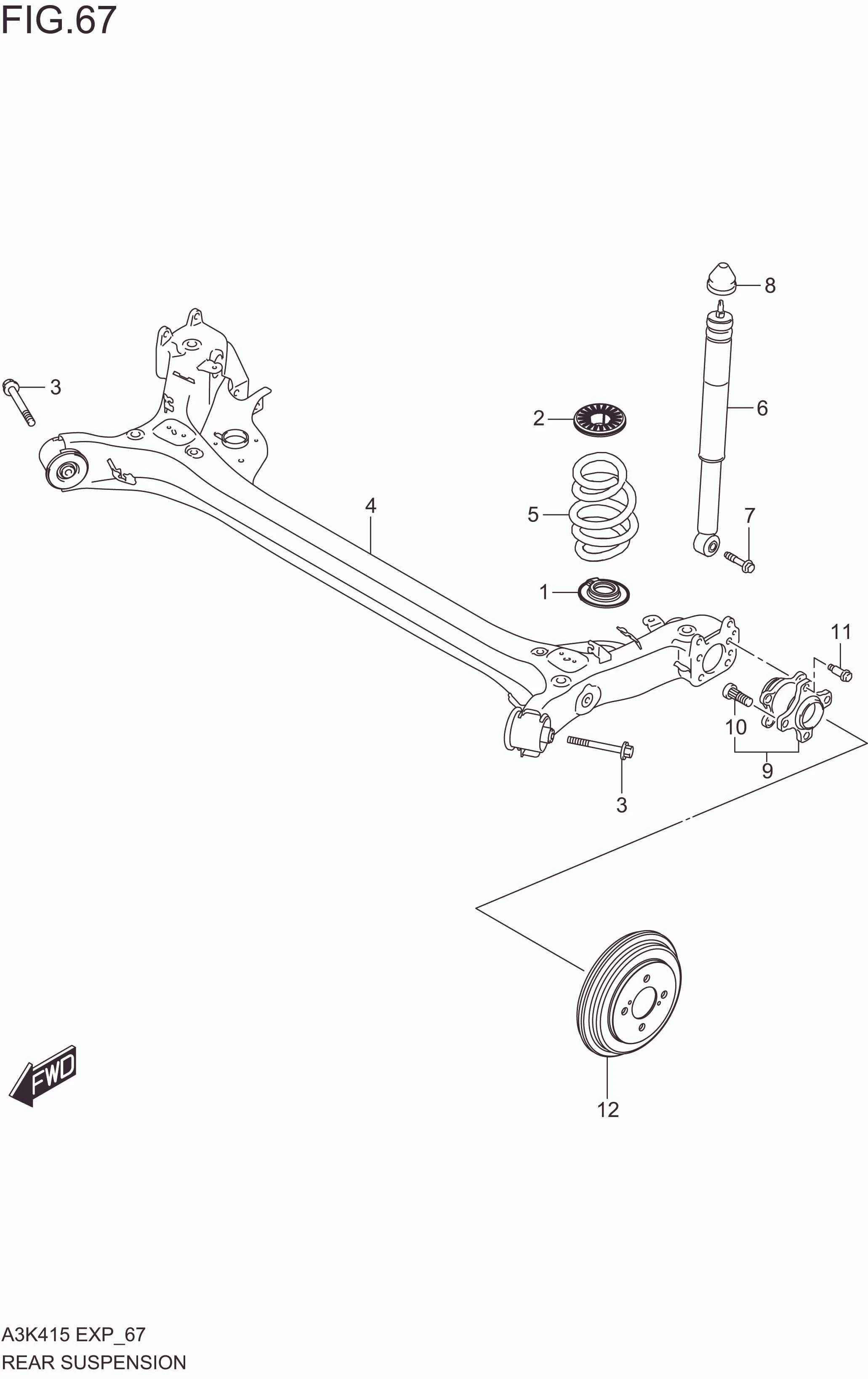Suspension - Suzuki Spare Part | Suzuki Indonesia