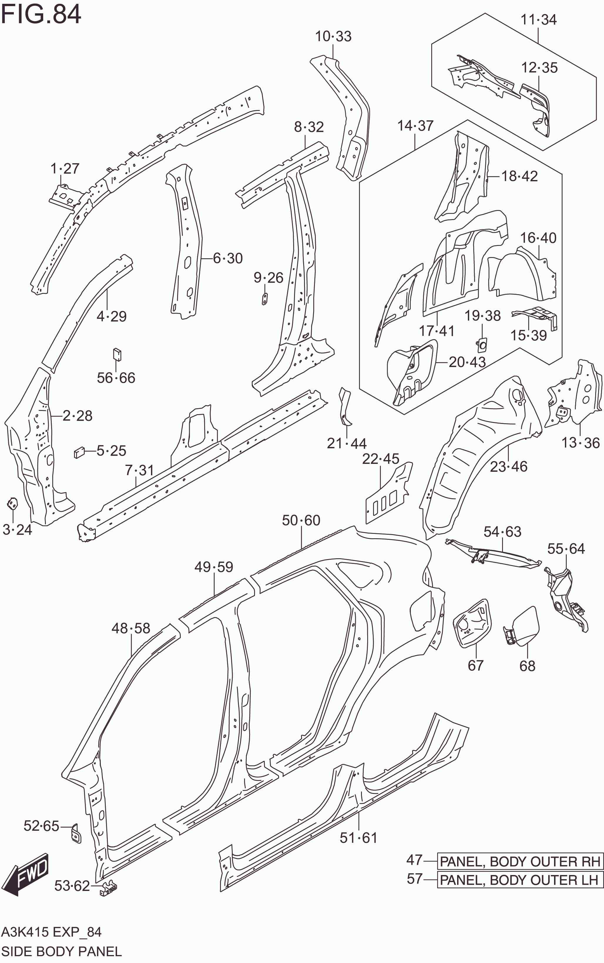 Body - Suzuki Spare Part | Suzuki Indonesia