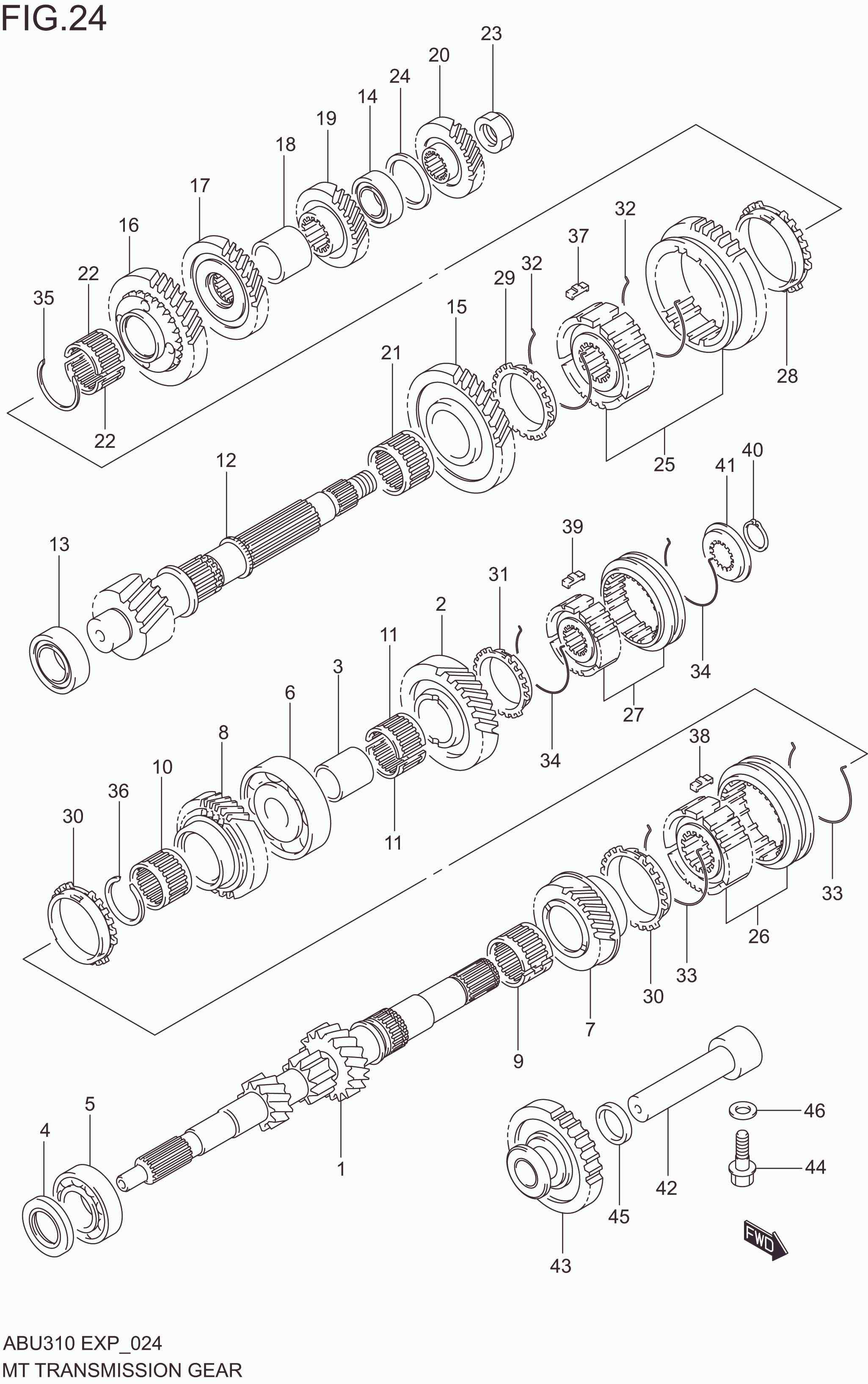 Transmission - Suzuki Spare Part | Suzuki Indonesia