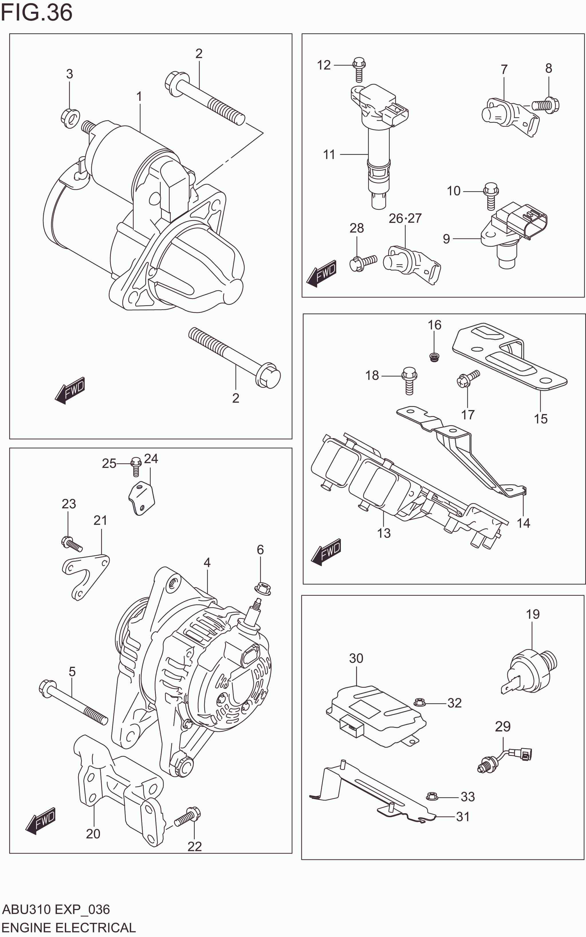 Electrical - Suzuki Spare Part | Suzuki Indonesia