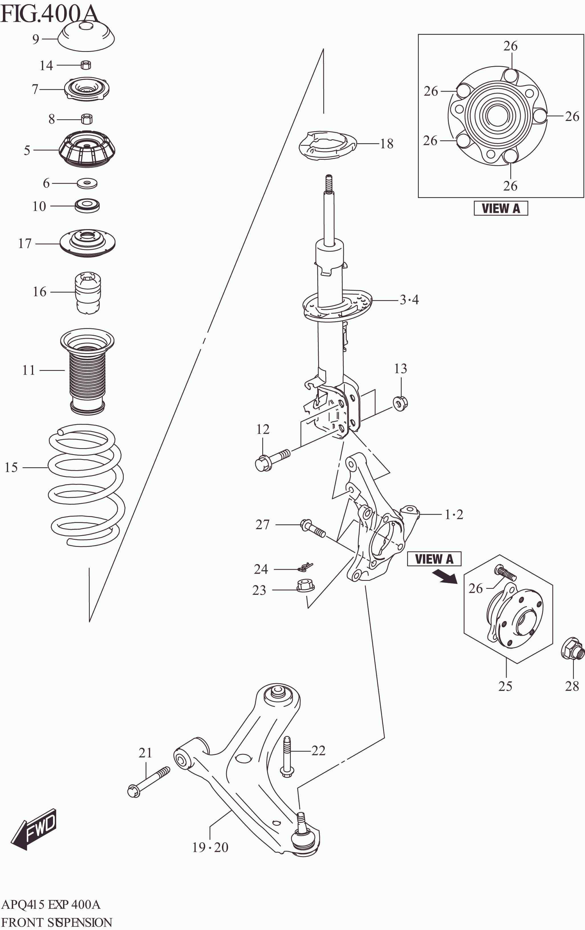 Suspension - Suzuki Spare Part | Suzuki Indonesia