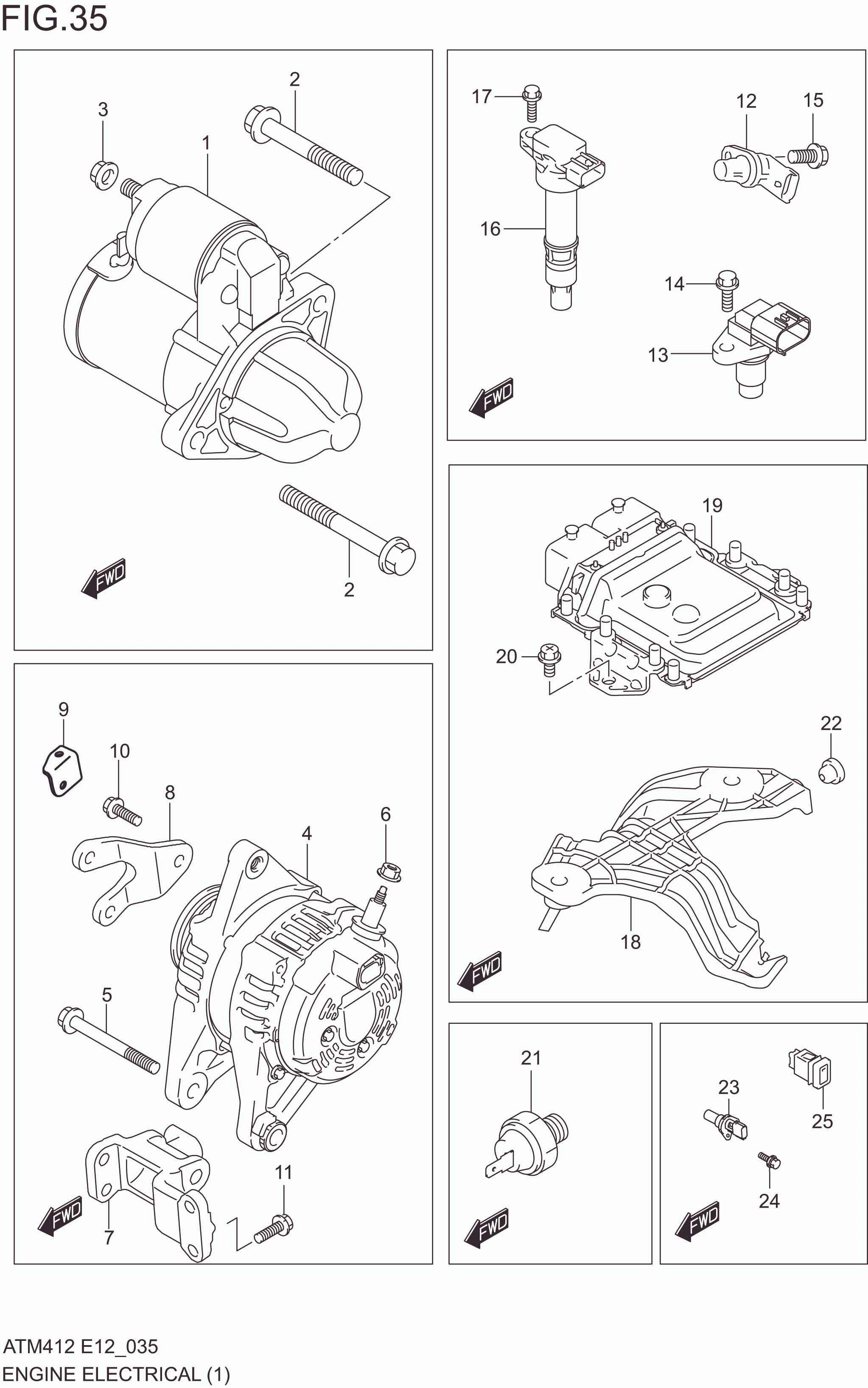 Electrical - Suzuki Spare Part | Suzuki Indonesia