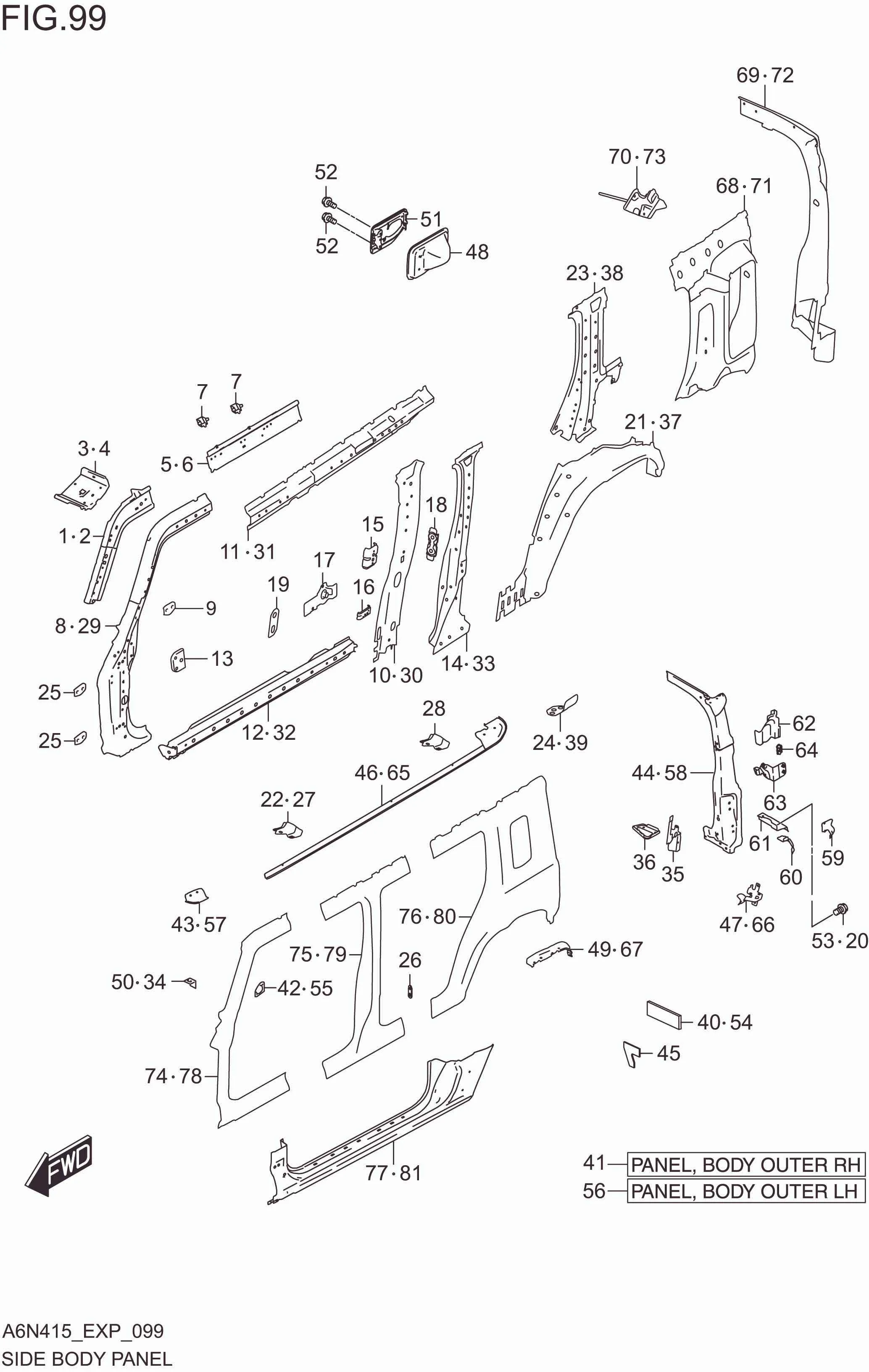 Body - Suzuki Spare Part | Suzuki Indonesia