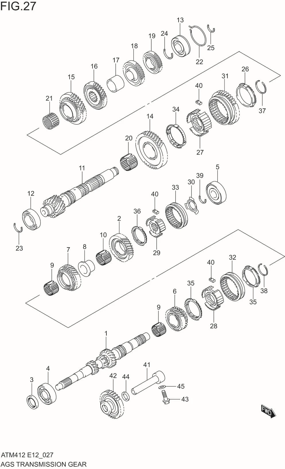 Transmission - Suzuki Spare Part | Suzuki Indonesia