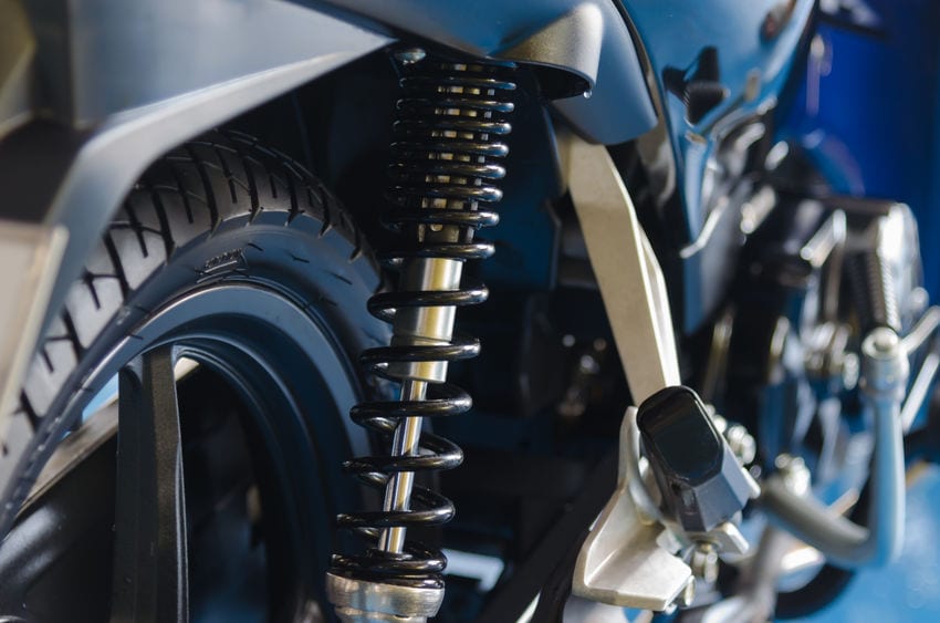 Mau modifikasi? Ini 2 jenis Shockbreaker Motor Depan Belakang | Suzuki ...