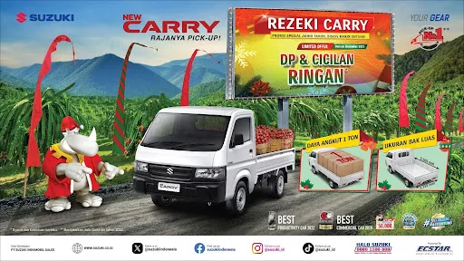 Promo - Akhir Tahun Anti 'Buntung' dengan Suzuki New Carry Pick-Up! | Suzuki Indonesia